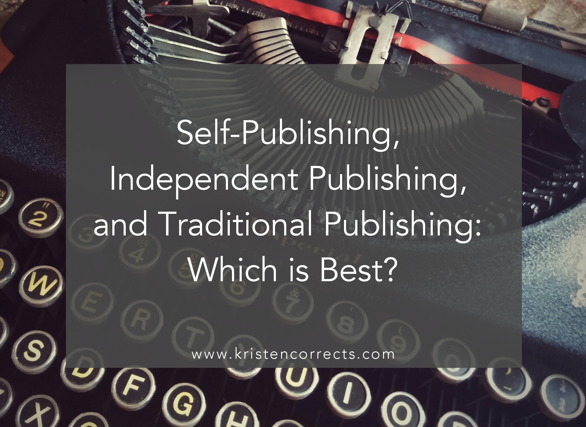 Self-Publishing, Independent Publishing, and Traditional Publishing ...