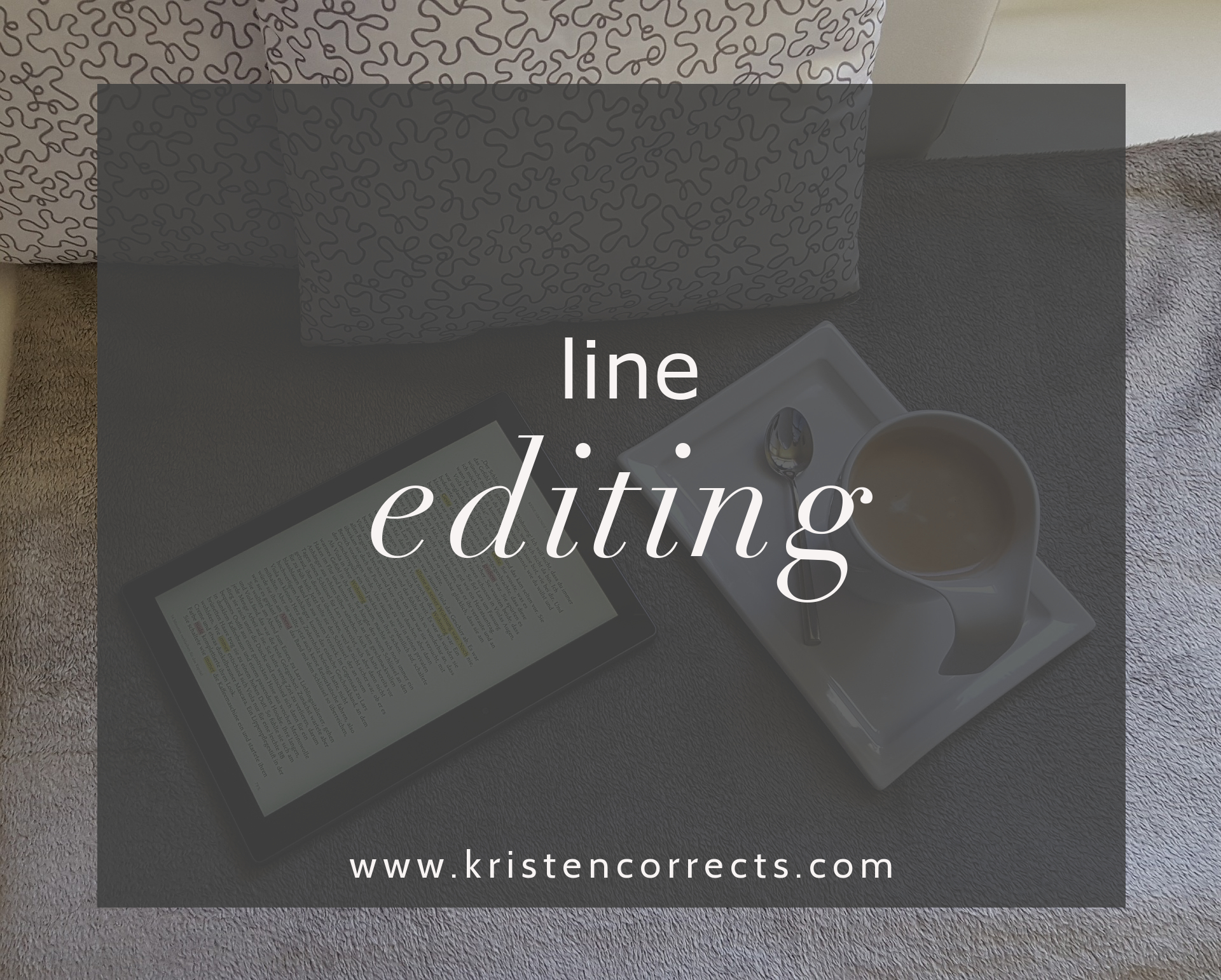 Line Editing - KRISTEN CORRECTS, INC.